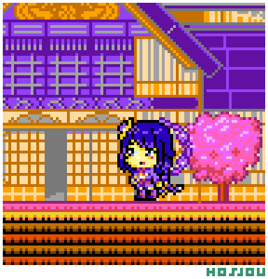 Raiden Shogun Pixel Art Genshin Impact | HoYoLAB