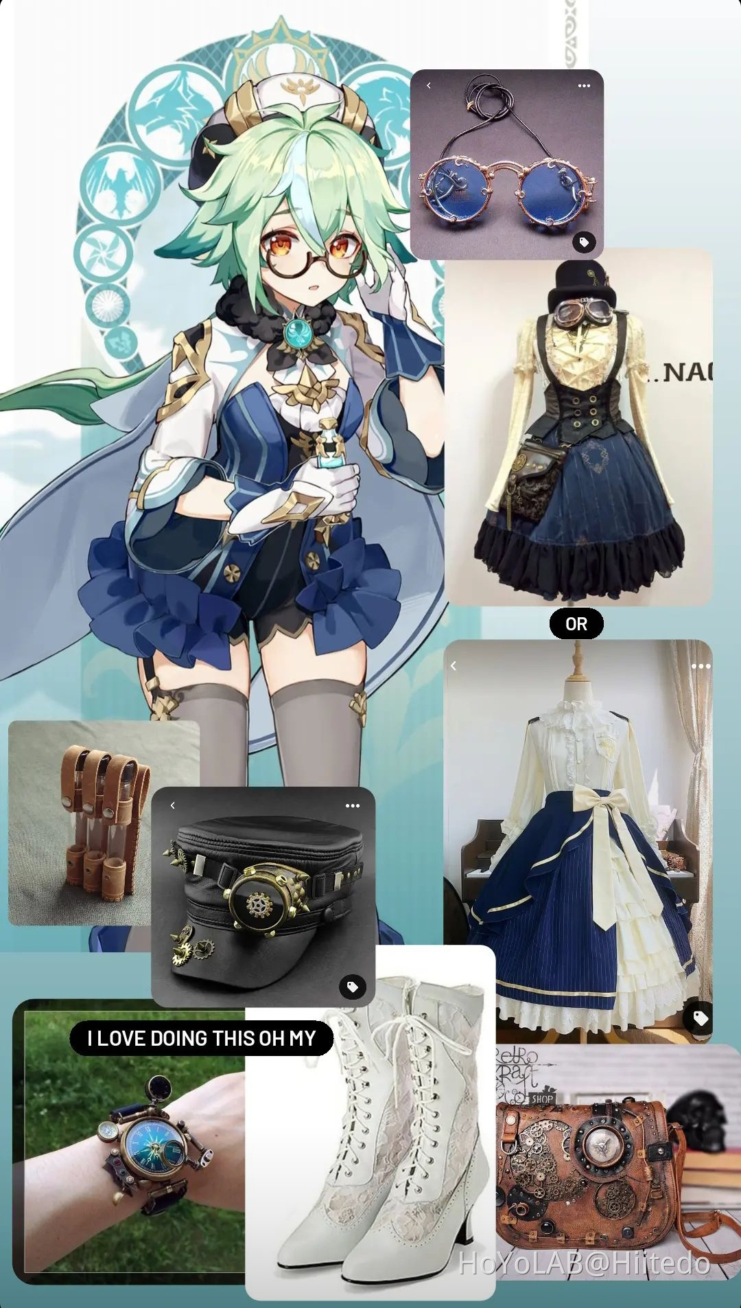 Sucrose alt outfit :) Genshin Impact | HoYoLAB