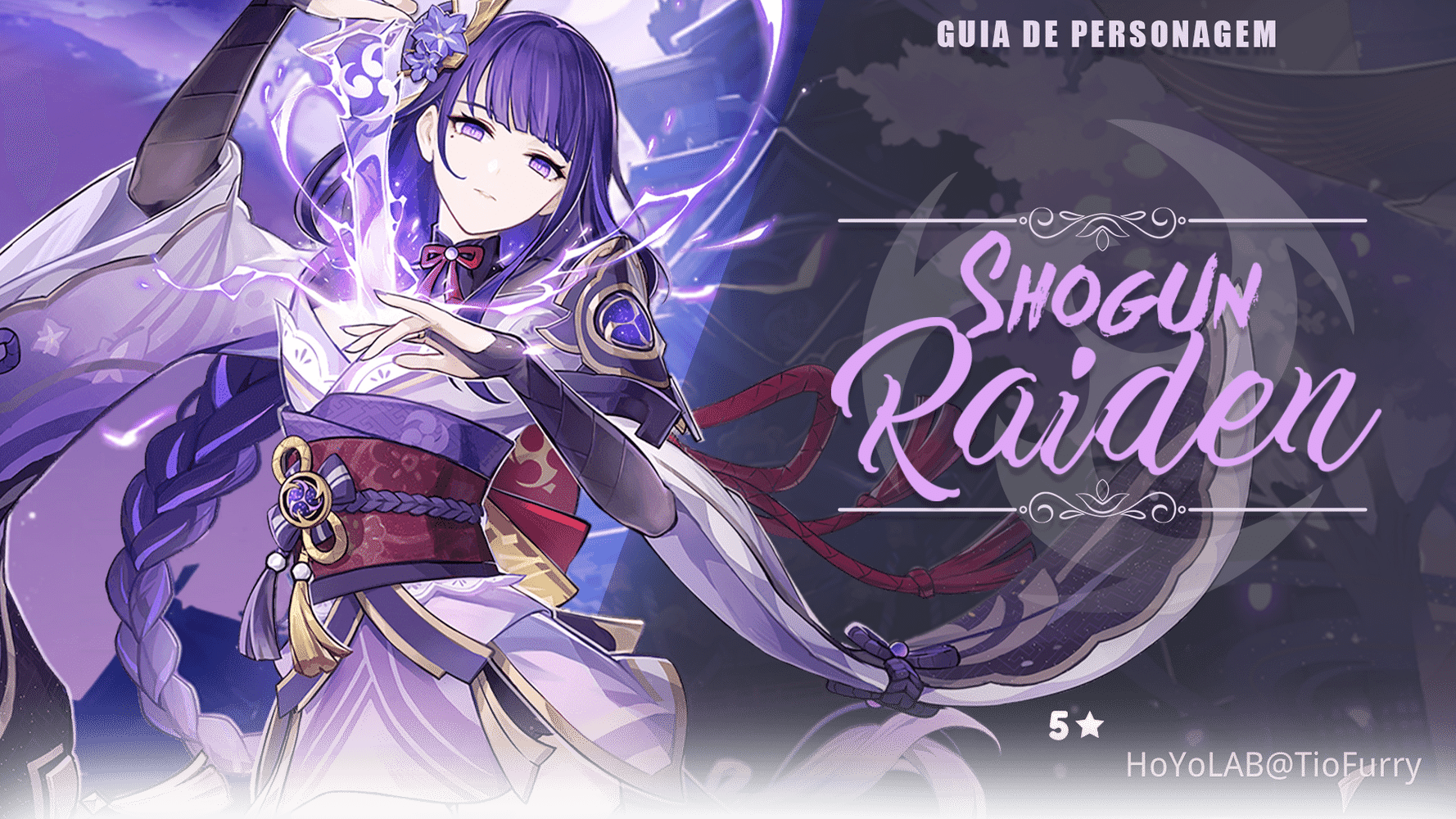 Guia de Personagem: Raiden Shogun Genshin Impact | HoYoLAB