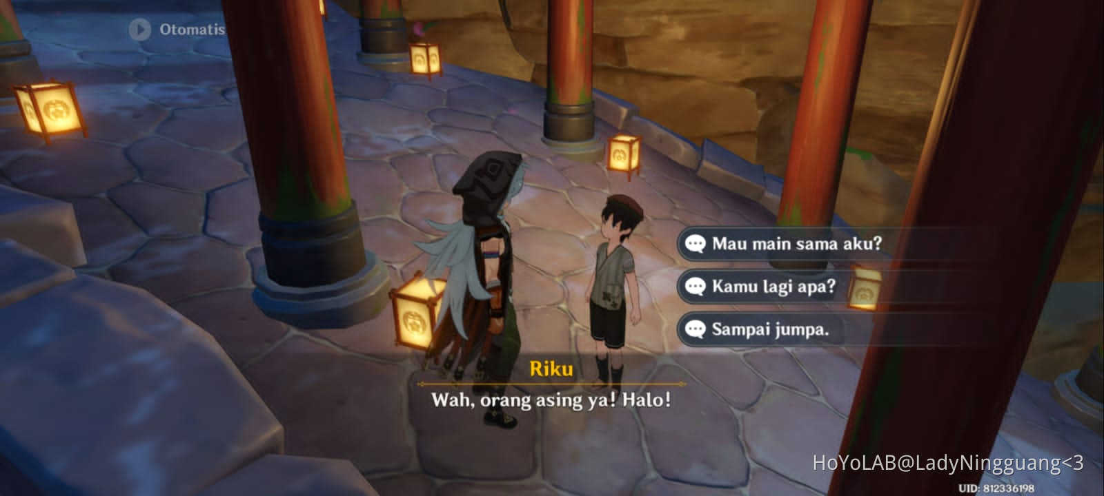 Riku (Kuil Narukami) Genshin Impact | HoYoLAB