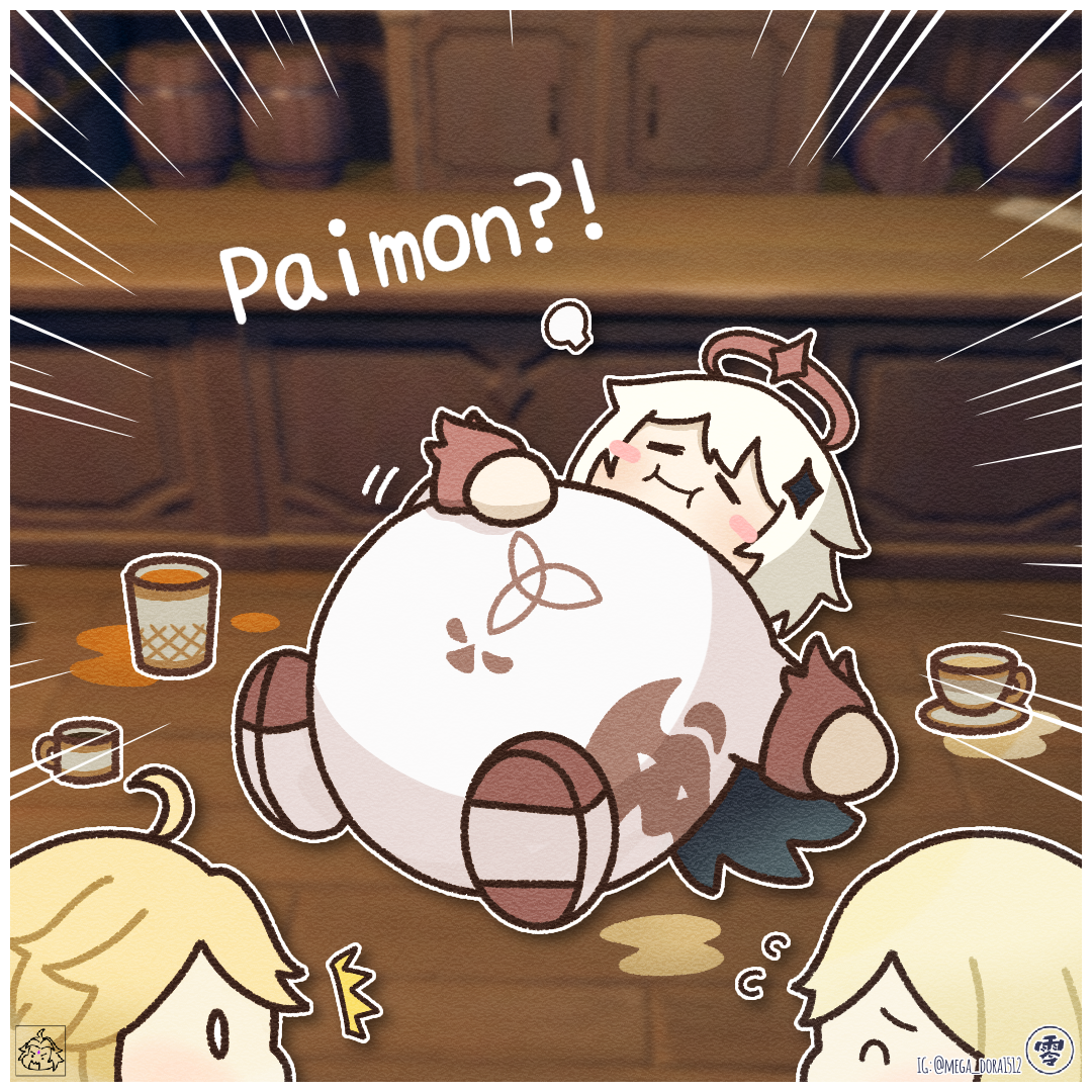 Yummy Yummy in Paimon's Tummy (๑¯ ¯๑) Genshin Impact | HoYoLAB