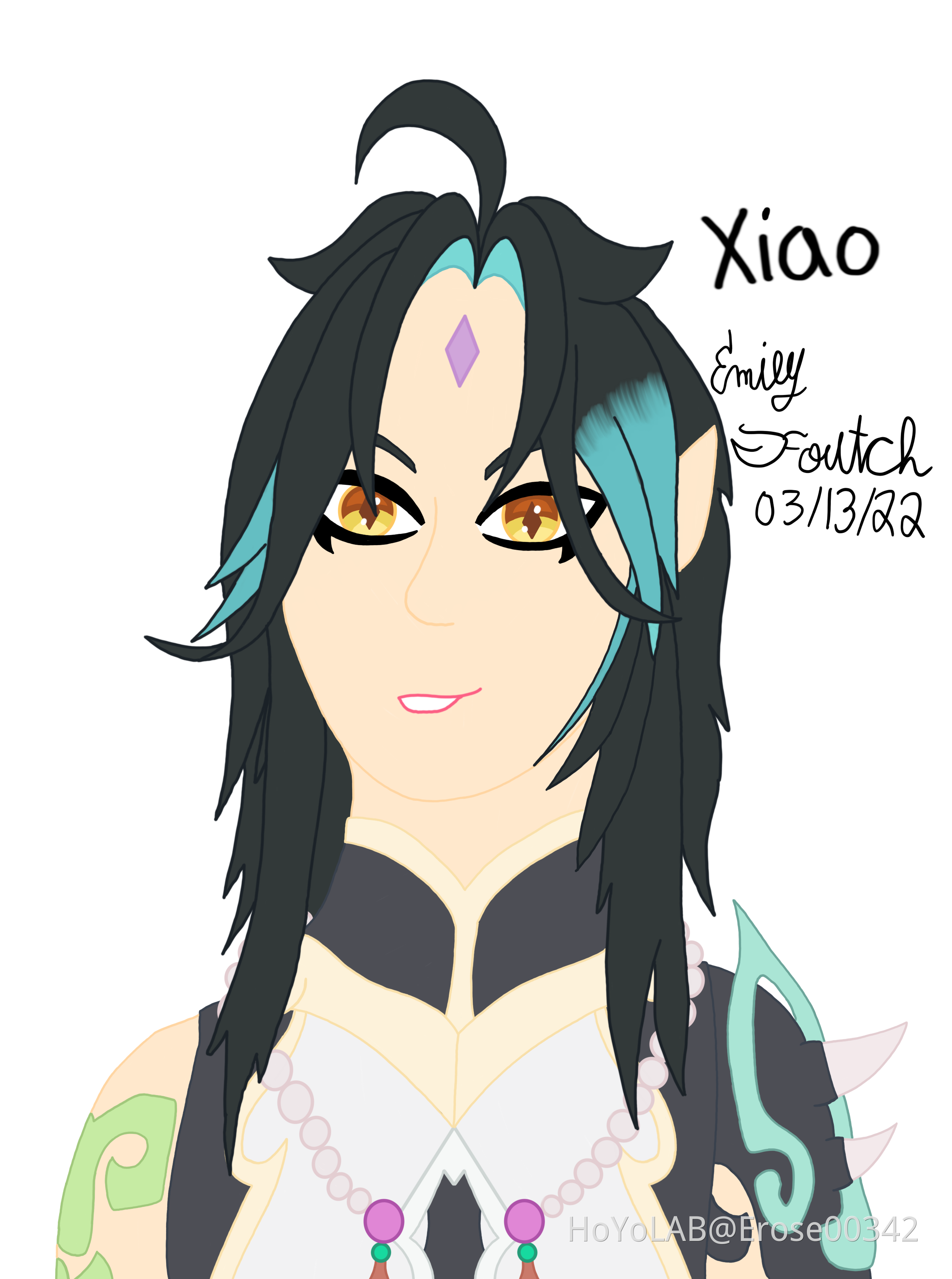 Xiao’s finished Genshin Impact | HoYoLAB