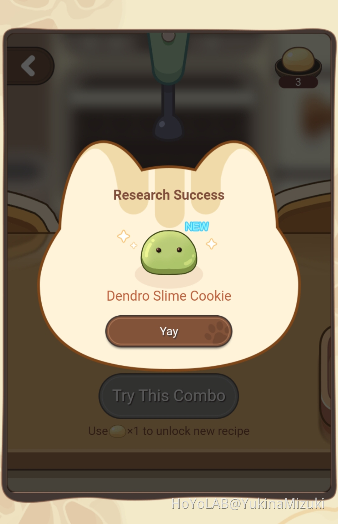 Dendro Slime Cookie Tears of Themis | HoYoLAB