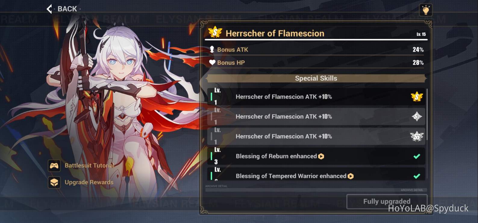 Elysian Realm Character Guide (Herrscher of Flamescion) | Honkai Impact 3rd | HoYoLAB