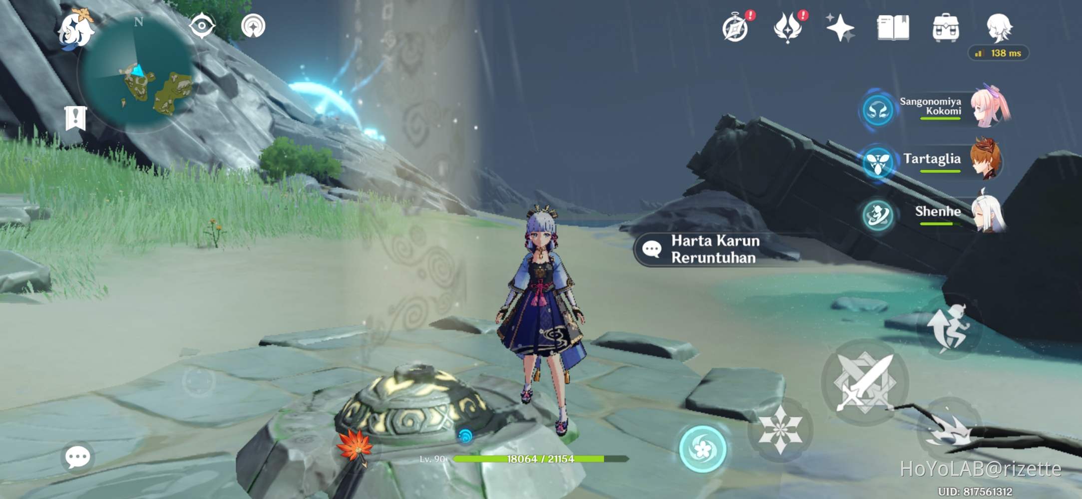 [50 Hidden Chest] Semua Lokasi Hidden Chest di Sea of Clouds | Liyue ...