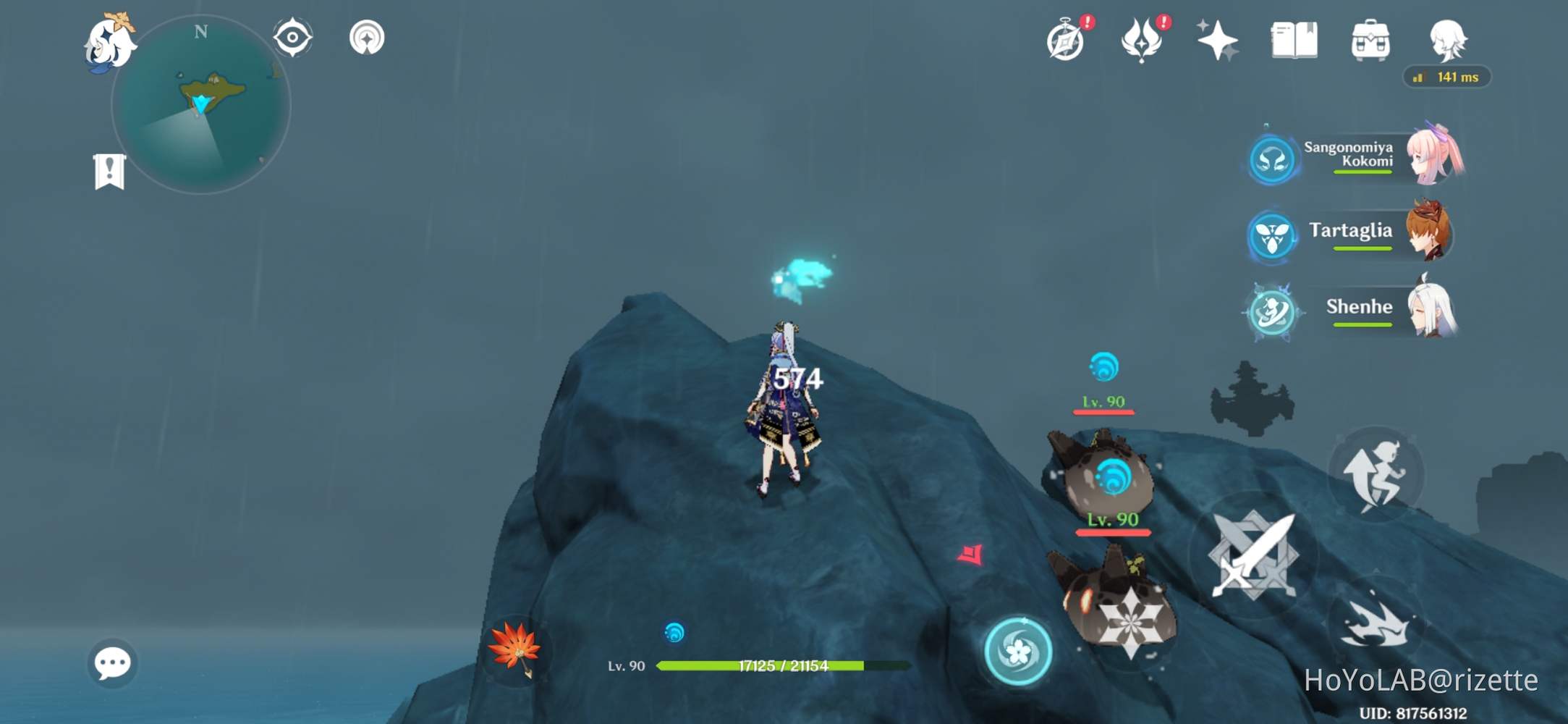 [50 Hidden Chest] Semua Lokasi Hidden Chest di Sea of Clouds | Liyue ...