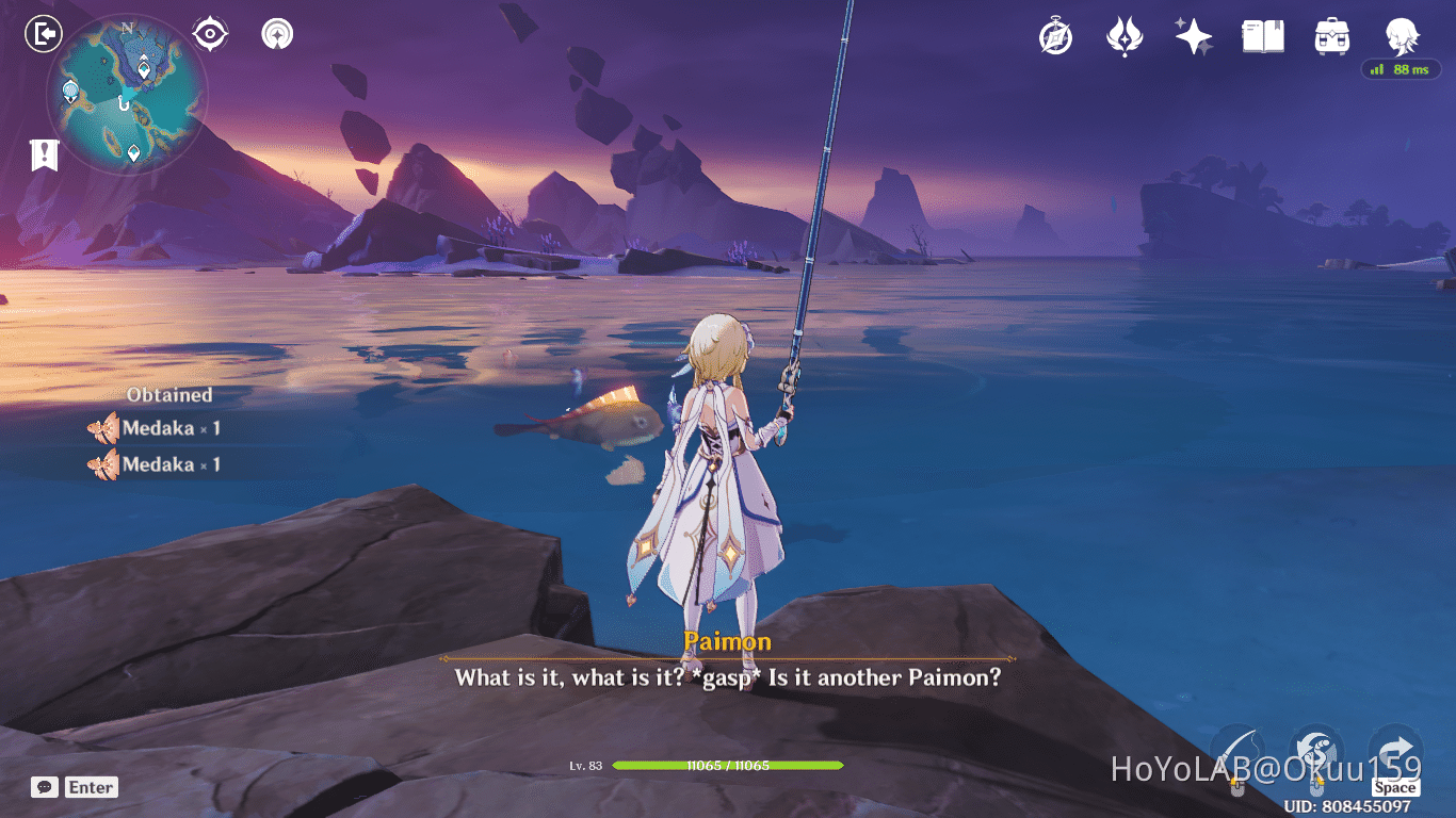 Miss English Translation When Paimon Fishing? Genshin Impact | HoYoLAB