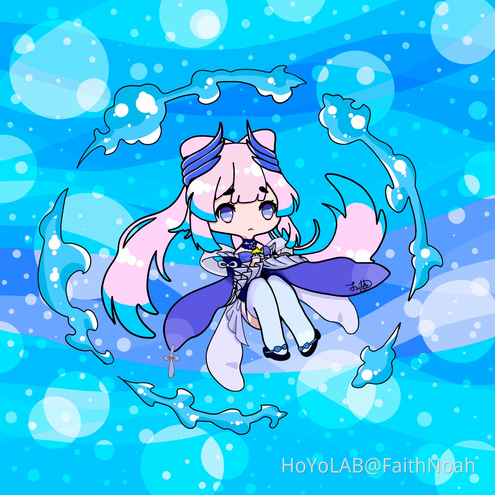 Chibi Kokomi | Genshin Impact | HoYoLAB