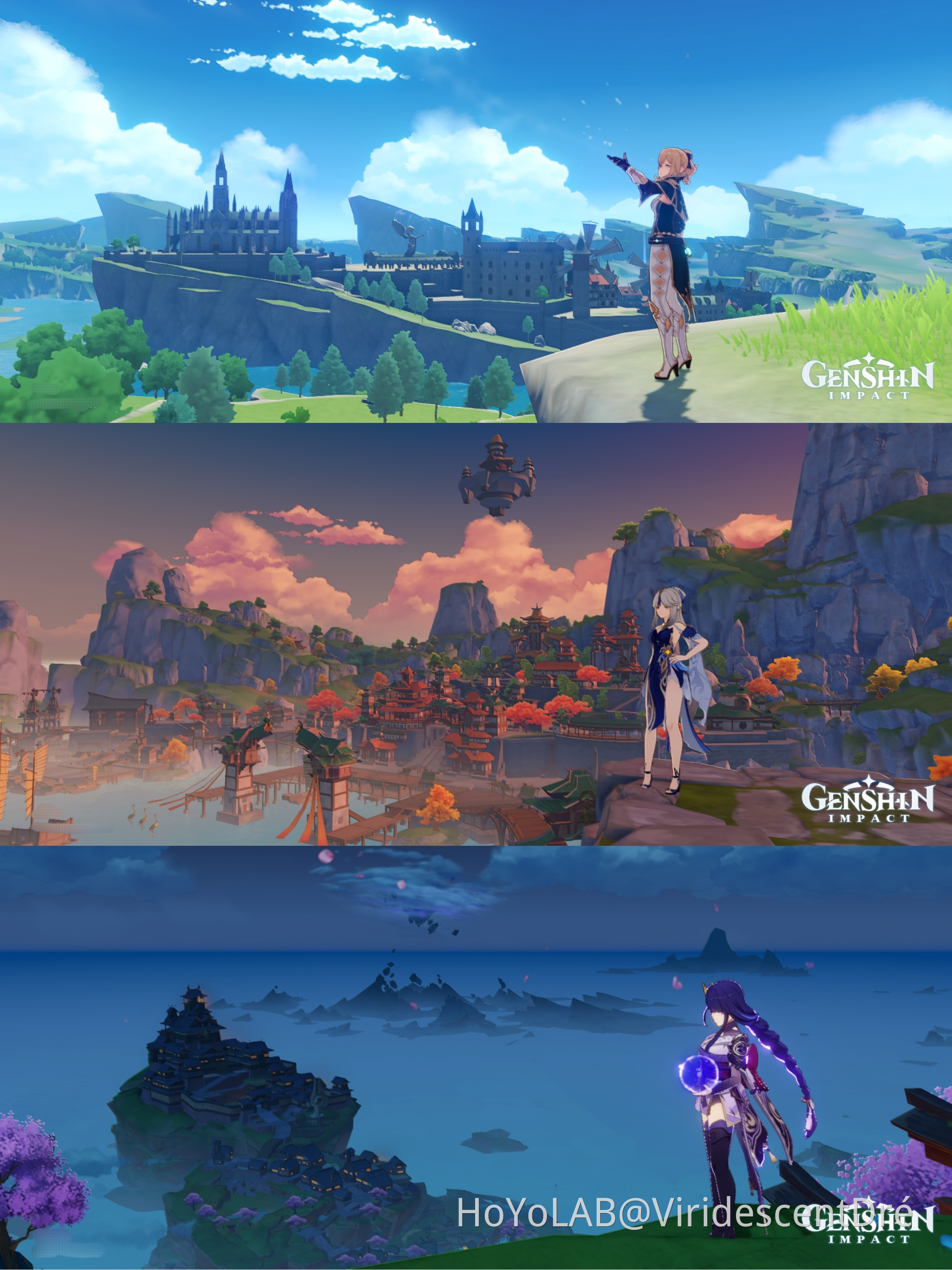 Leaders in each city Genshin Impact | HoYoLAB