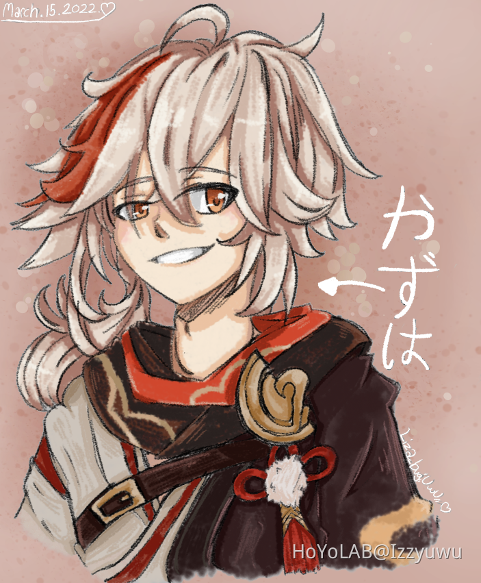 Kazuha[fan art][Krita] Genshin Impact | HoYoLAB