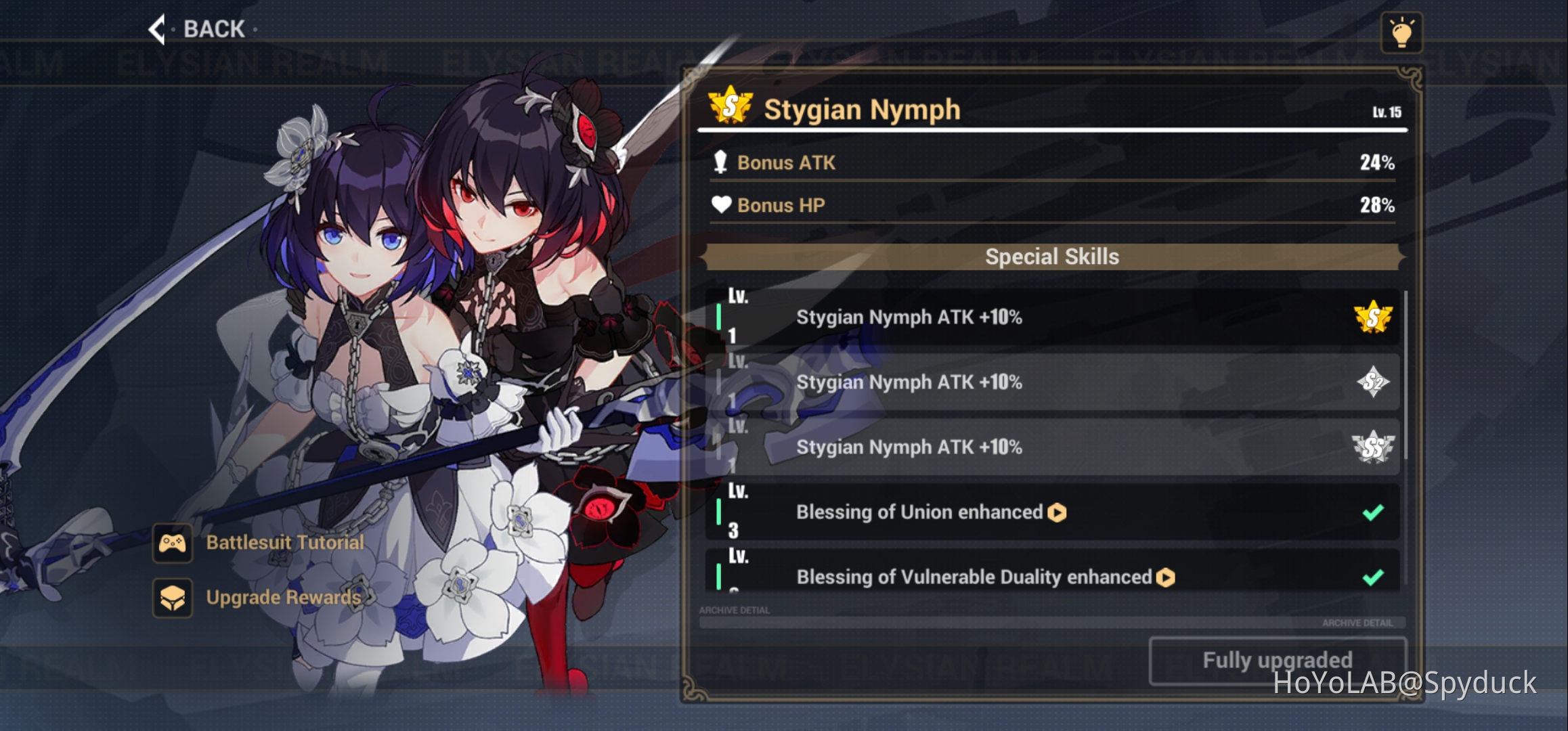Elysian Realm Character Guide (Stygian Nymph) | Honkai Impact 3rd | HoYoLAB