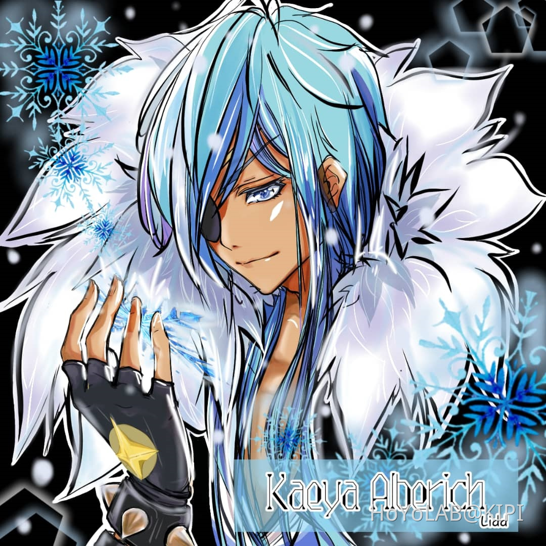 My 1st attempt Drawing Kaeya- lmao-- Genshin Impact | HoYoLAB