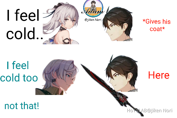 Adam being a nice guy Honkai Impact 3rd | HoYoLAB