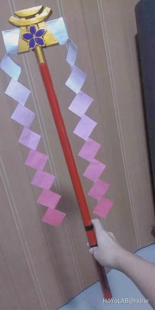 Yae's Gohei Prop Finished!! Genshin Impact | HoYoLAB