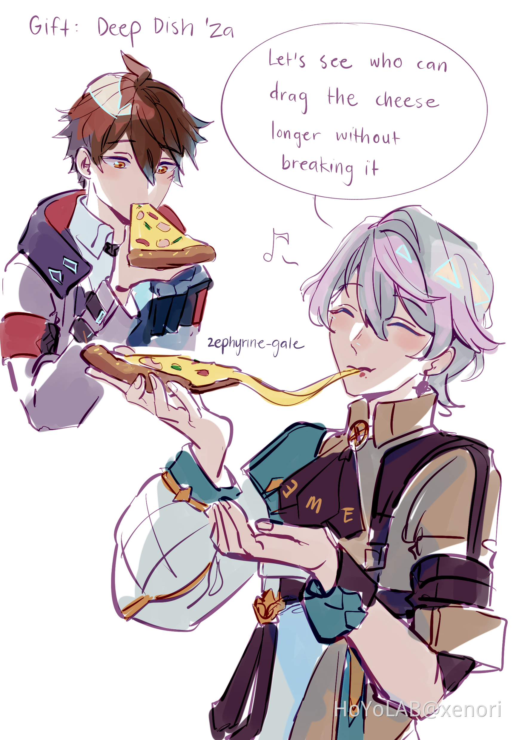 Adamlyle Gifts pt.2: Deep Dish 'Za Honkai Impact 3rd | HoYoLAB