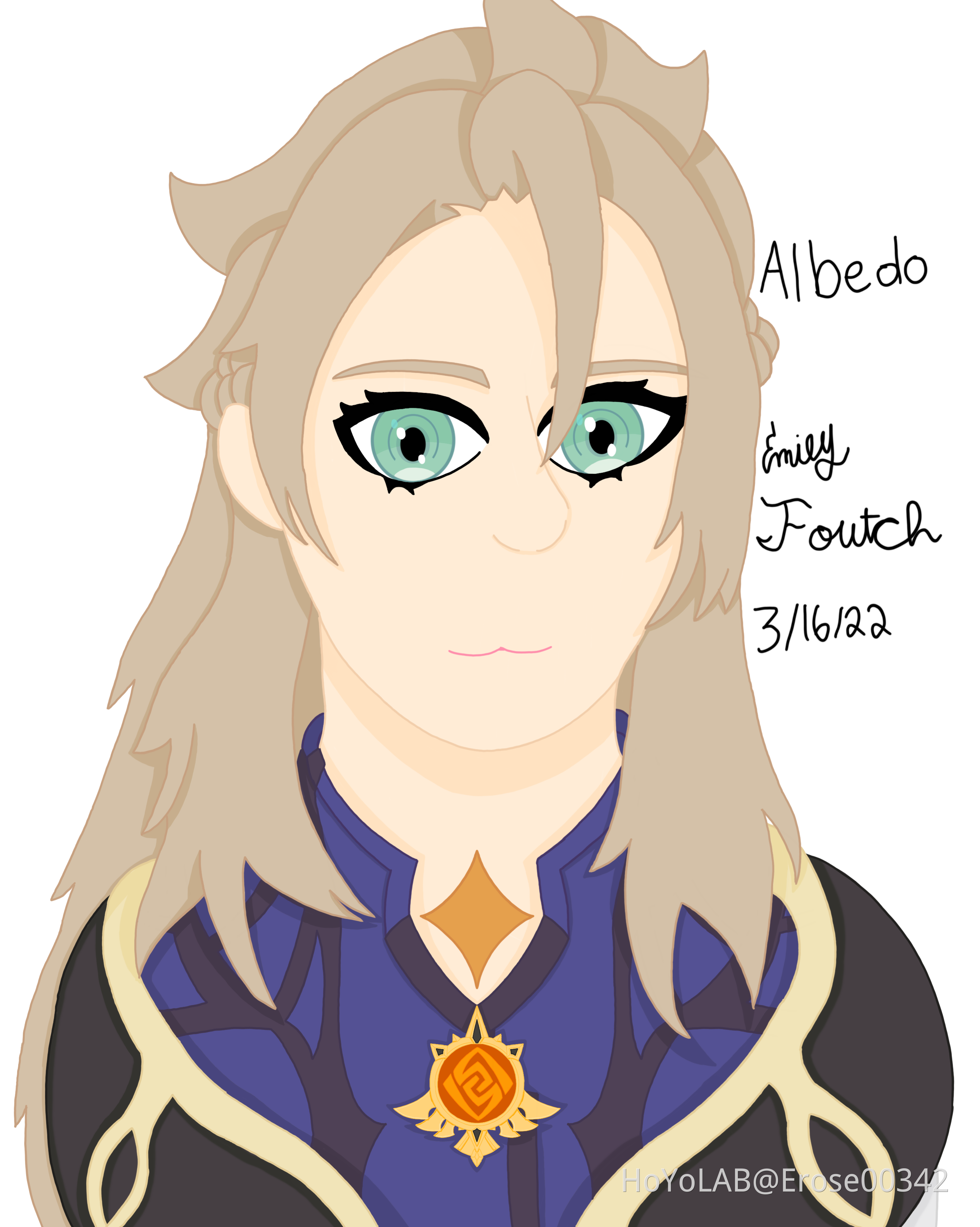 Albedo is complete Genshin Impact | HoYoLAB