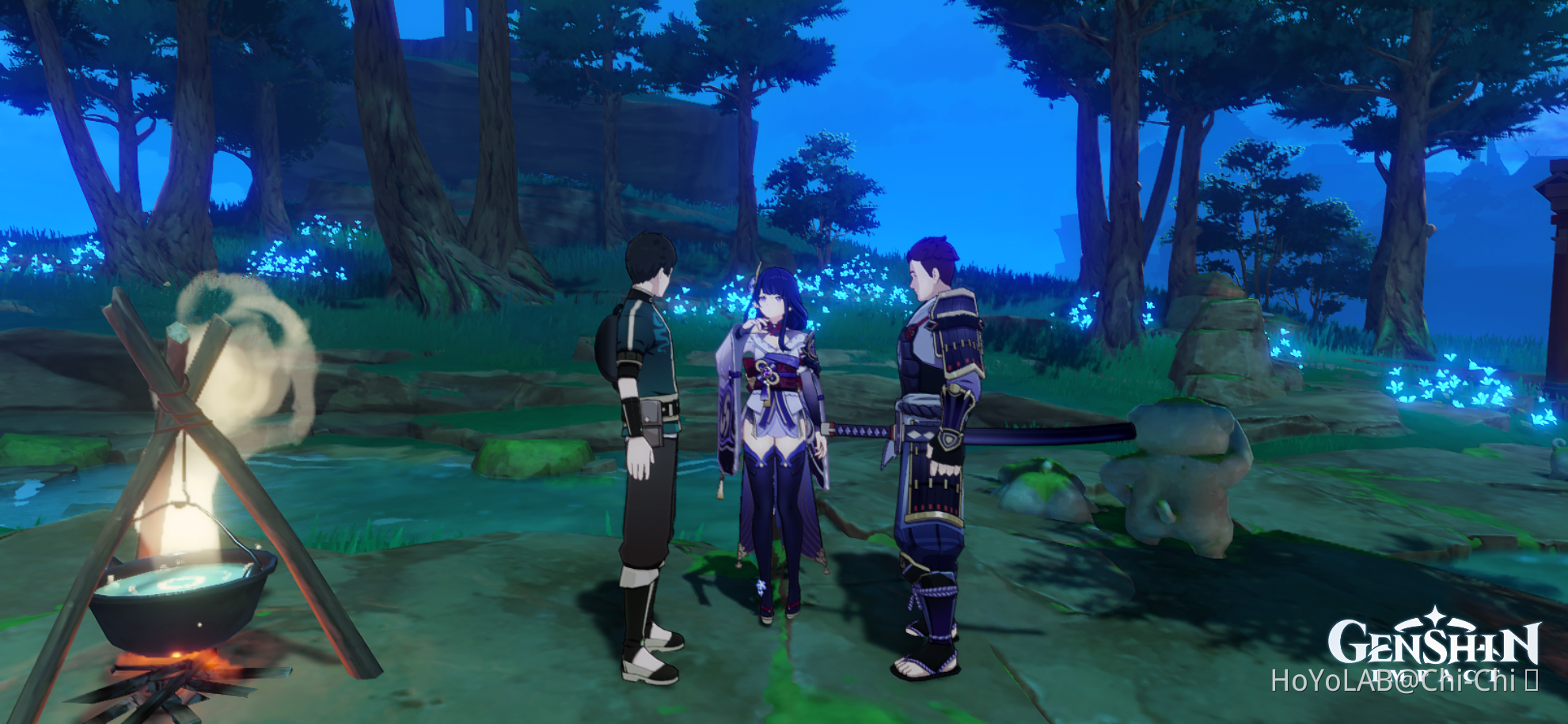 Raiden Ei on Commission and Exploration Genshin Impact | HoYoLAB