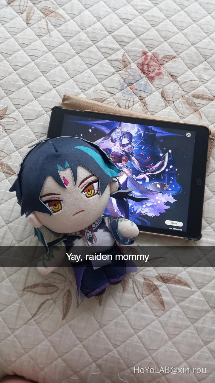 I finally got raiden shogun for my brother. Genshin Impact | HoYoLAB