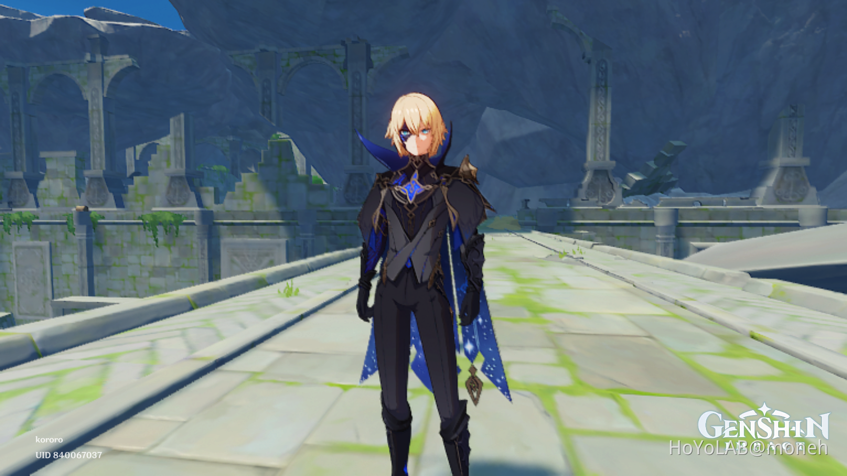 Blue man Genshin Impact | HoYoLAB