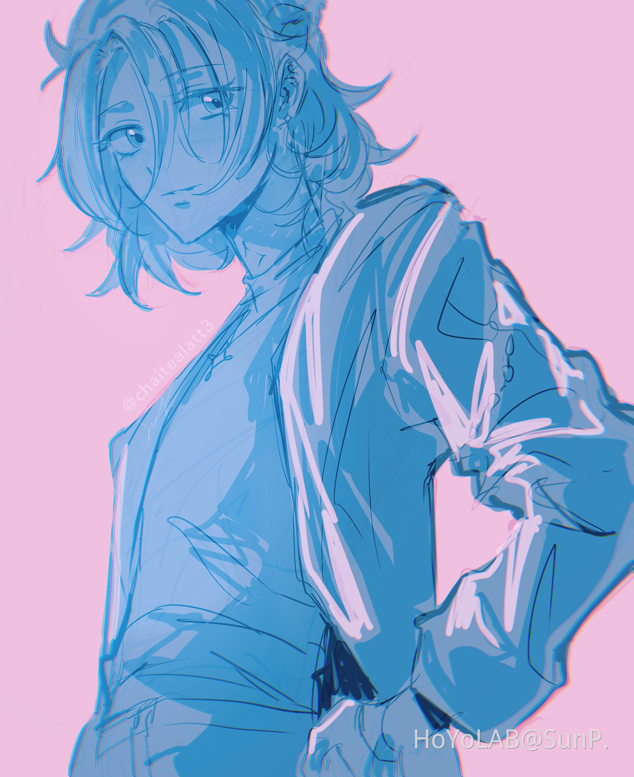 Albedo modern AU Genshin Impact | HoYoLAB