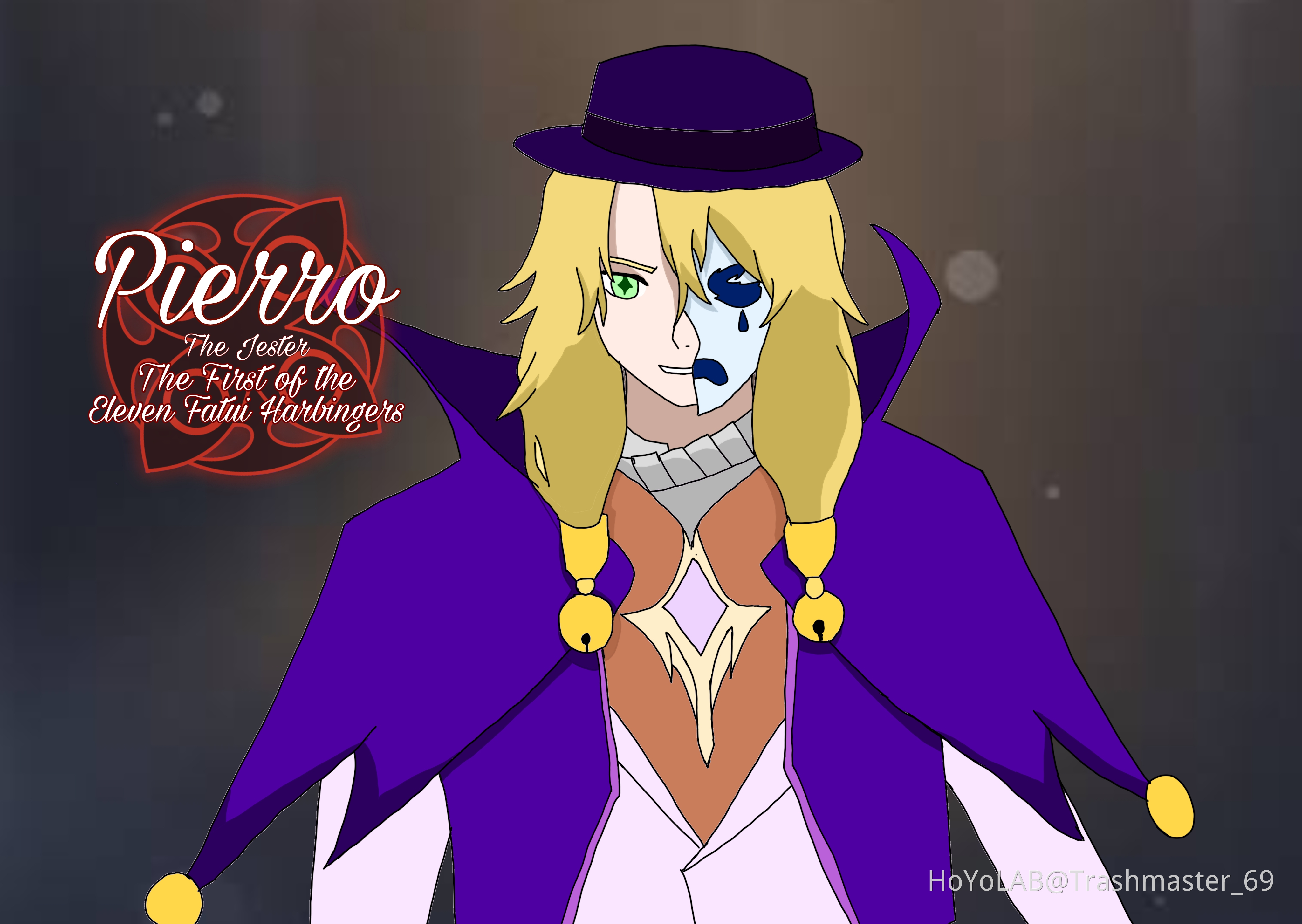 Pierro The Jester 1st of the Fatui Harbinger Genshin Impact | HoYoLAB