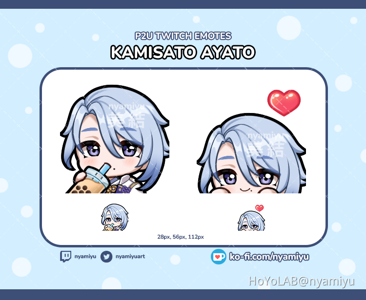 kamisato ayato emotes Genshin Impact | HoYoLAB