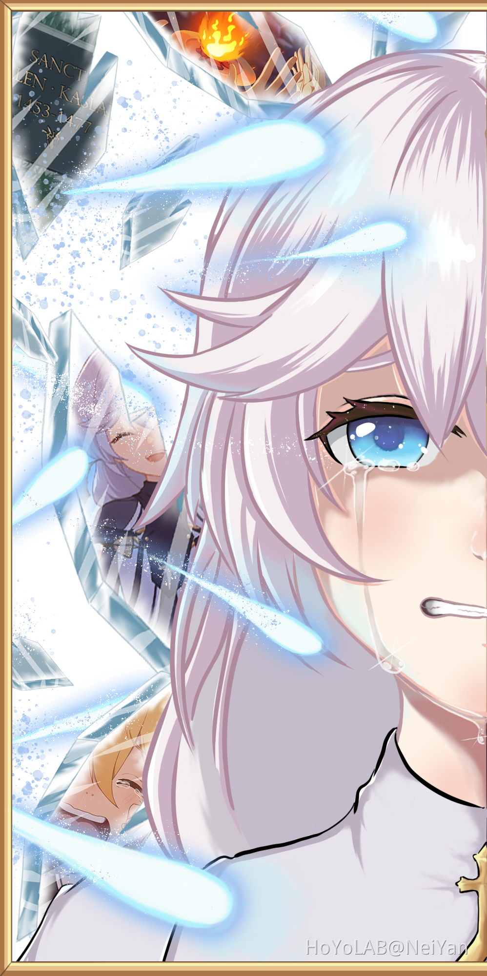 My 2 impressive fanarts in early 2022 ( Otto, Kallen, Aponia ) Honkai ...