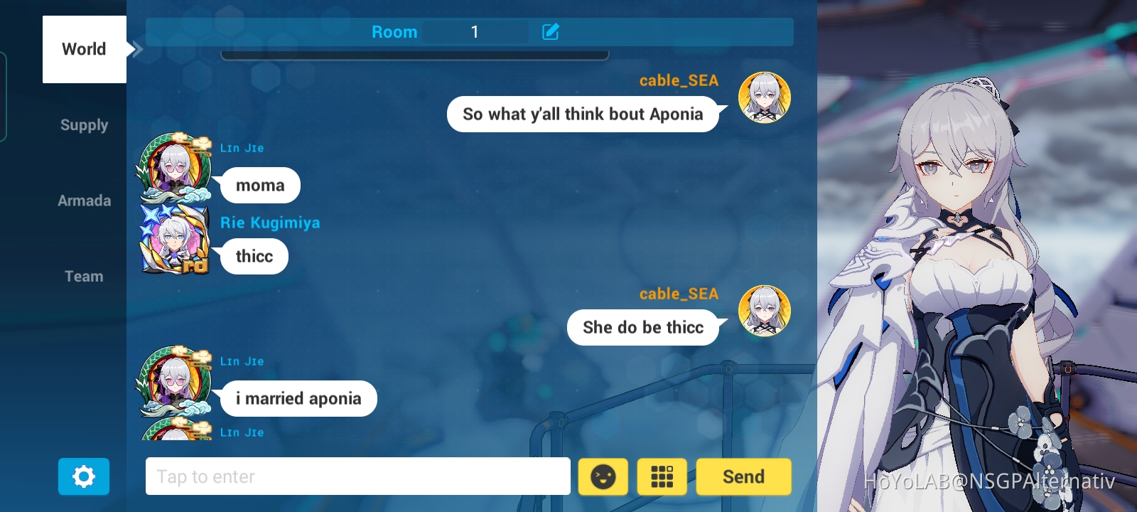 Room 1 at it's finest at HI3 SEA. Honkai Impact 3rd | HoYoLAB