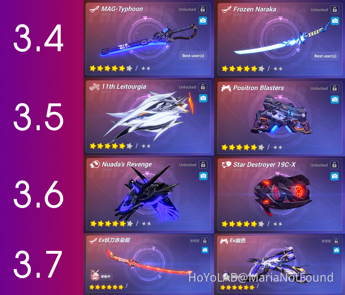 6 Star Weapon? Honkai Impact 3rd | HoYoLAB