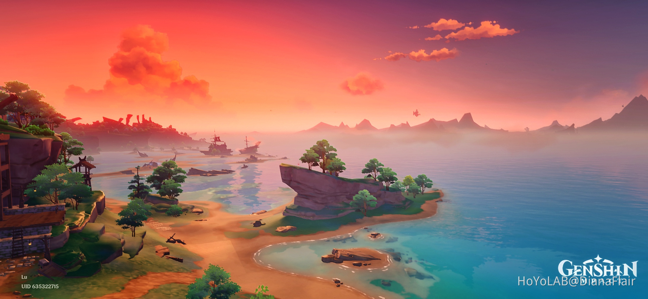 Sunset in Inazuma Genshin Impact | HoYoLAB