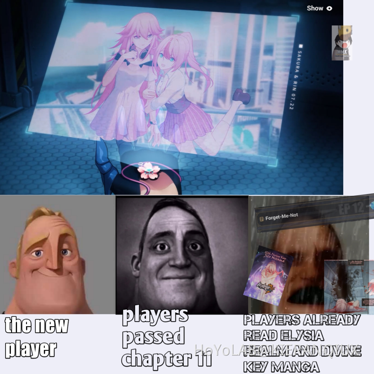 Rin and Sakura story Honkai Impact 3rd | HoYoLAB