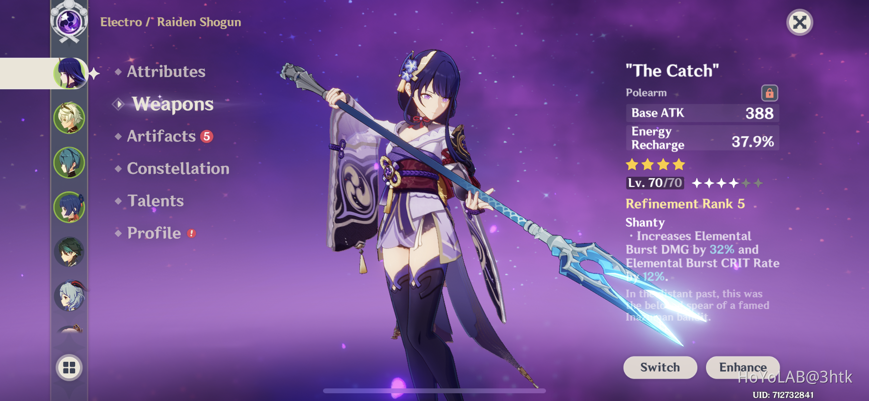 r5 the catch Genshin Impact | HoYoLAB