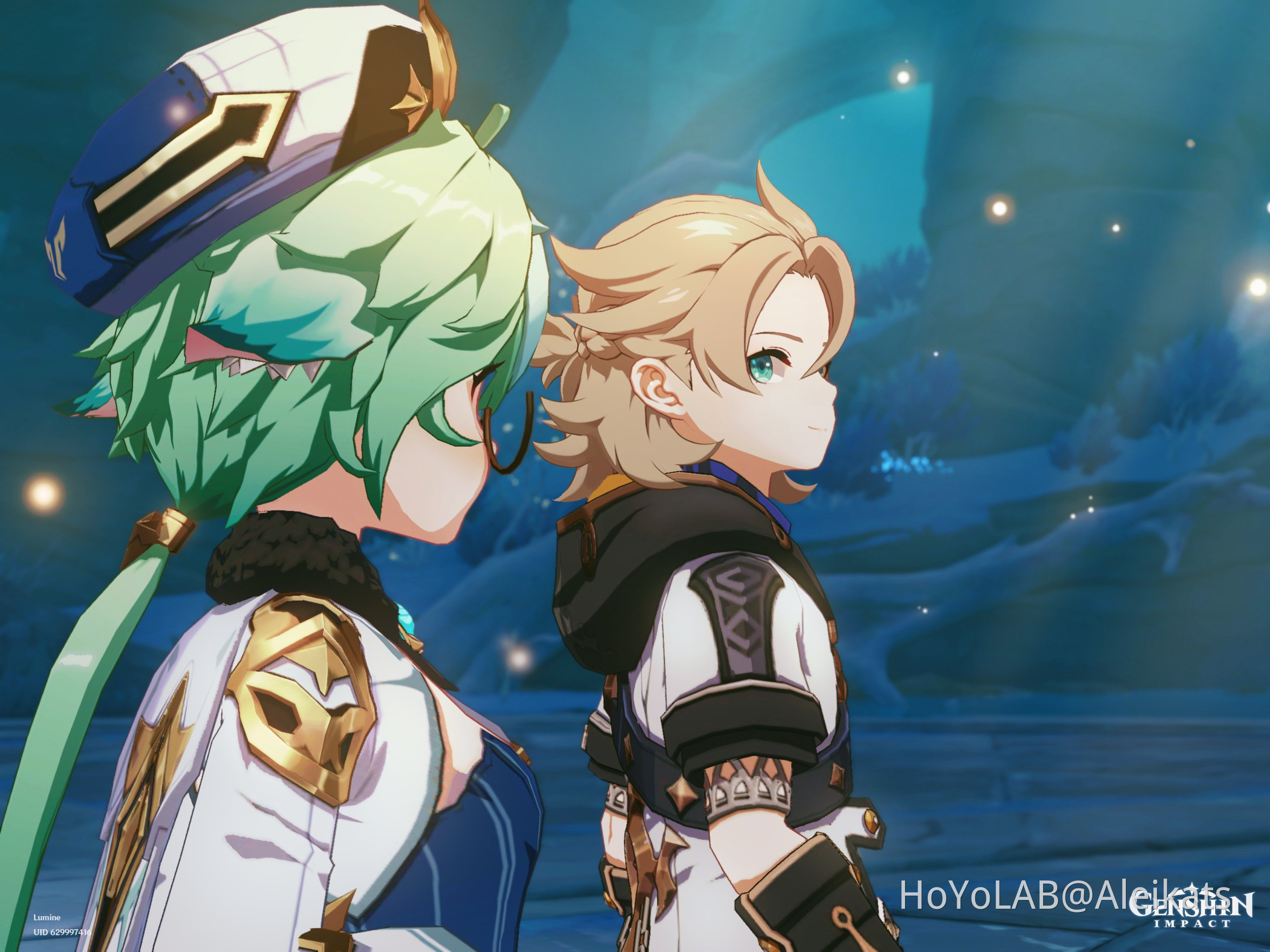 Albedo smiles Genshin Impact | HoYoLAB