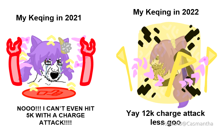 a keqing meme for keqing mains, plz enjoy Genshin Impact | HoYoLAB