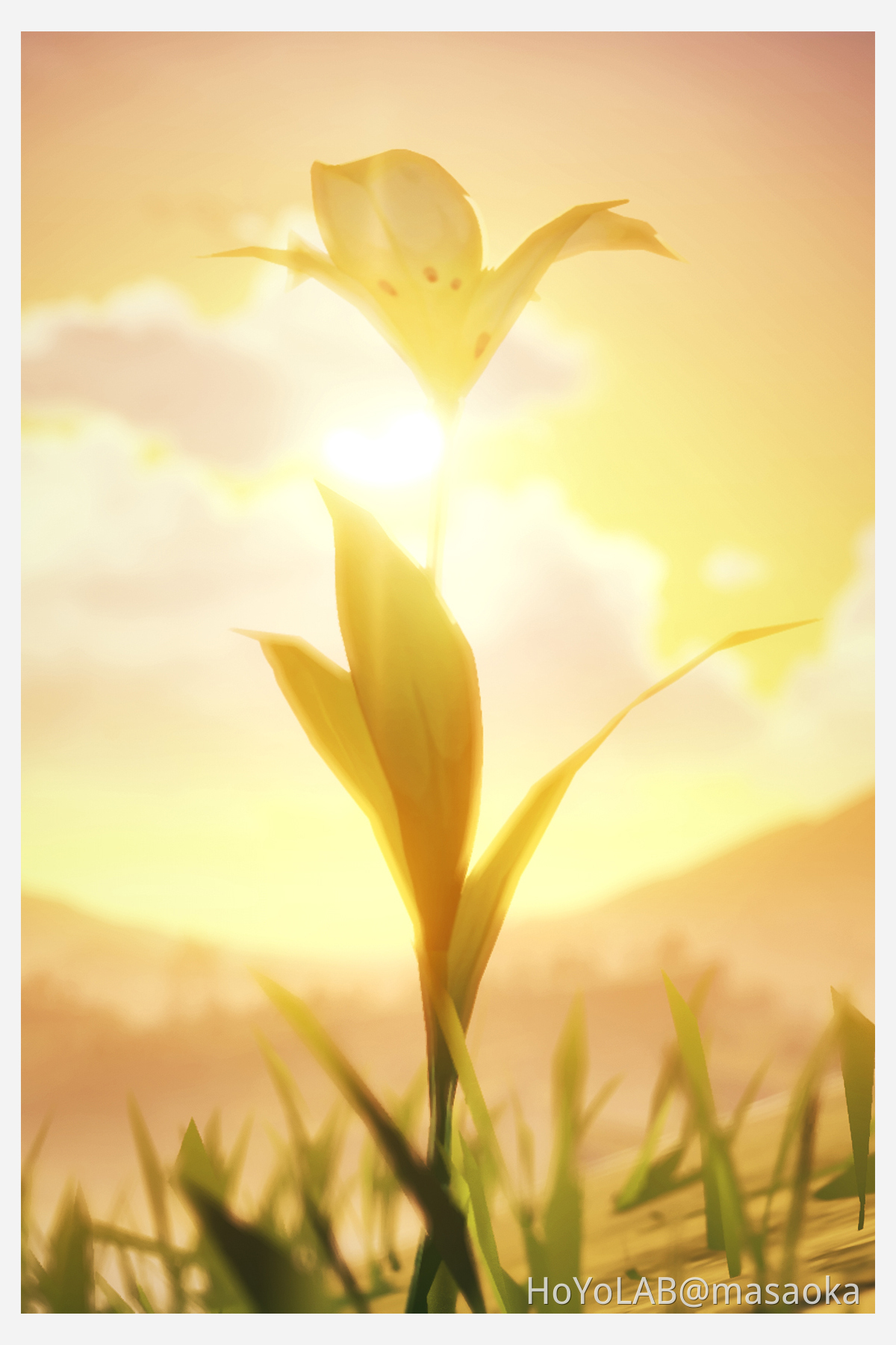 Day 371 “Like a flower blooming in the wild” Genshin Impact | HoYoLAB