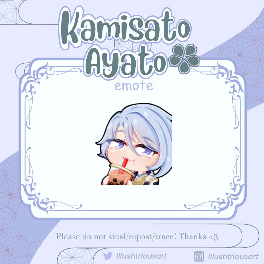 I made an Ayato Emote!! 🥳 Genshin Impact | HoYoLAB