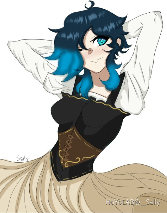 | Cass/Halphas - Genshin Impact OC | Genshin Impact | HoYoLAB