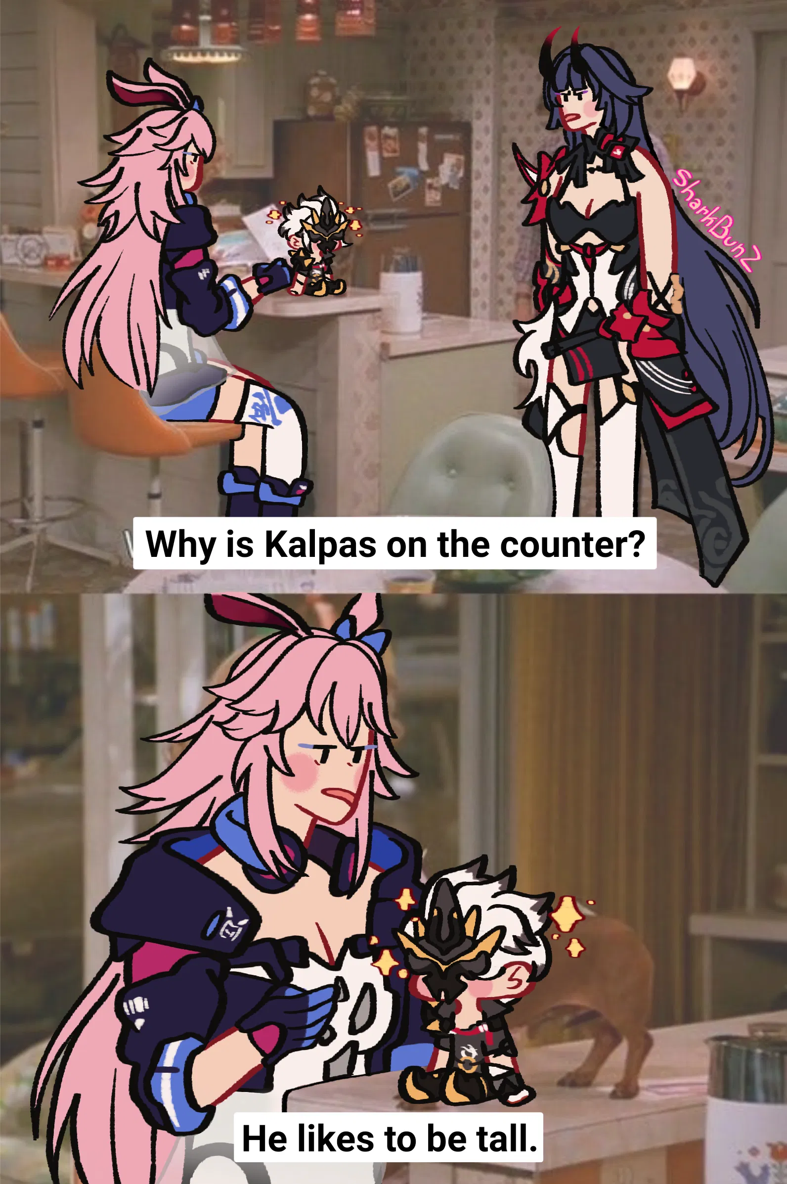 Reason why Kalpas always sit on the table Honkai Impact 3rd | HoYoLAB