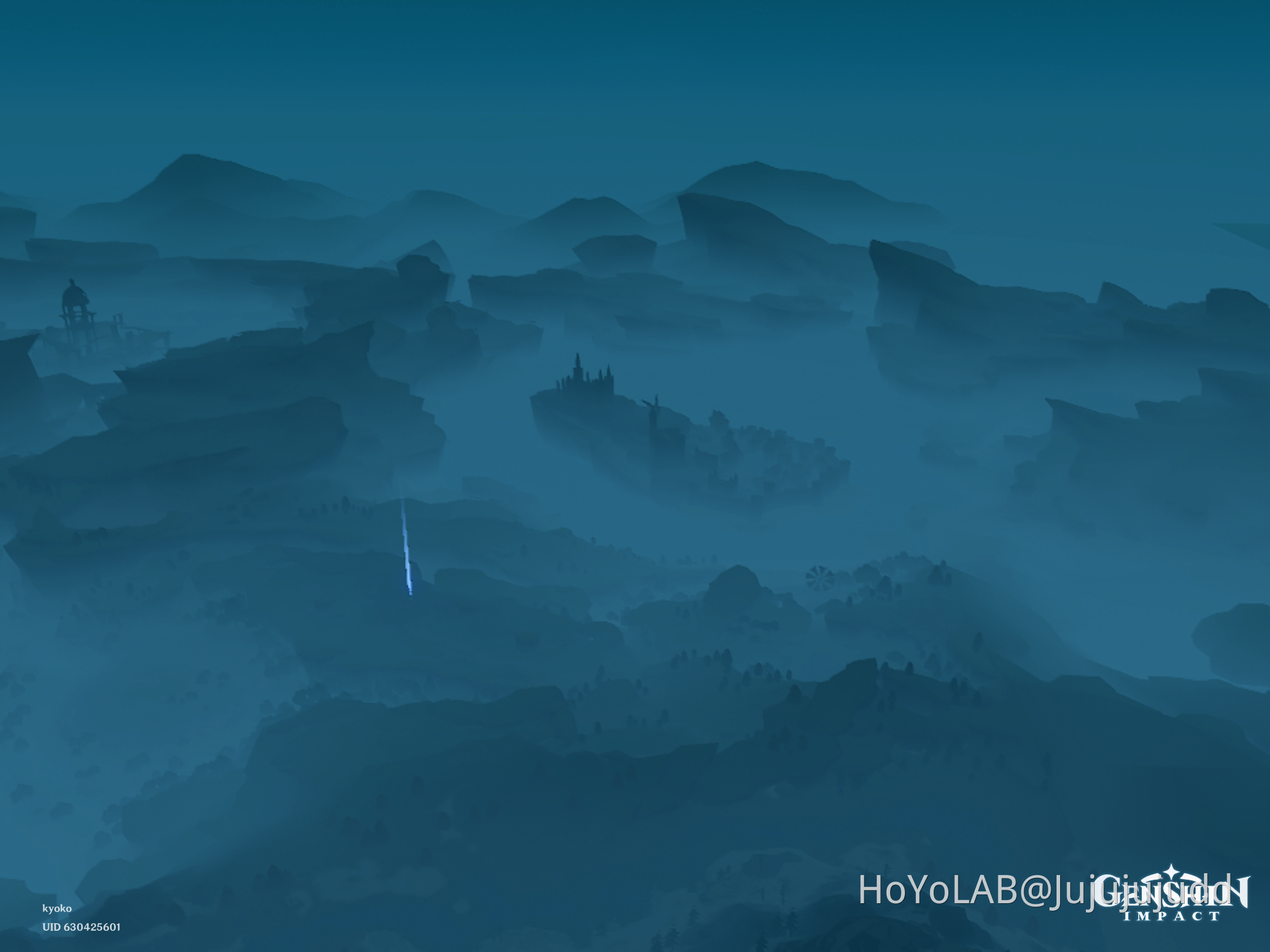 wallpapers (mondstat, old mond, guyun forest, wangshu inn, jade chamber ...