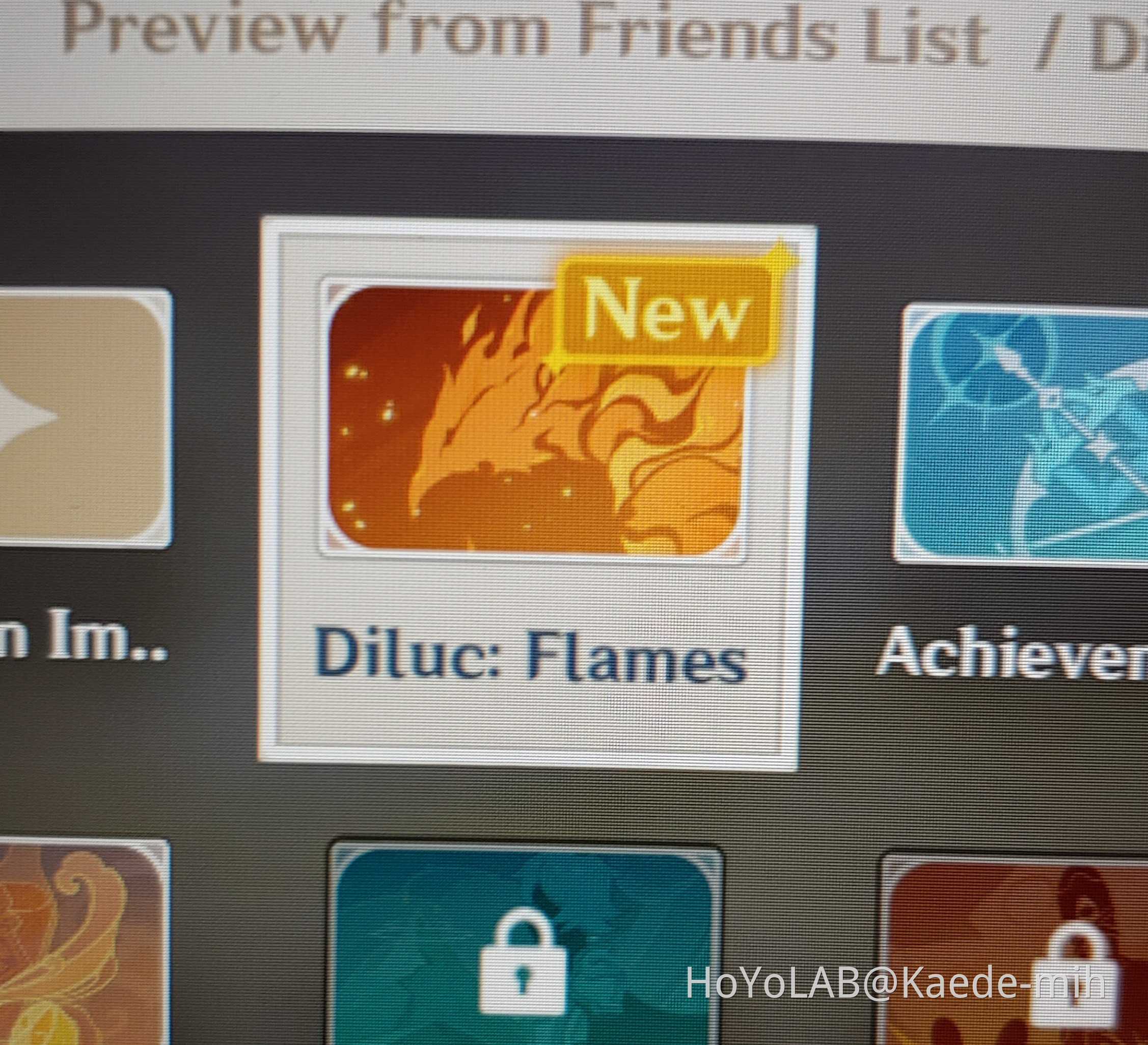 Obtained Diluc's namecard! Genshin Impact | HoYoLAB