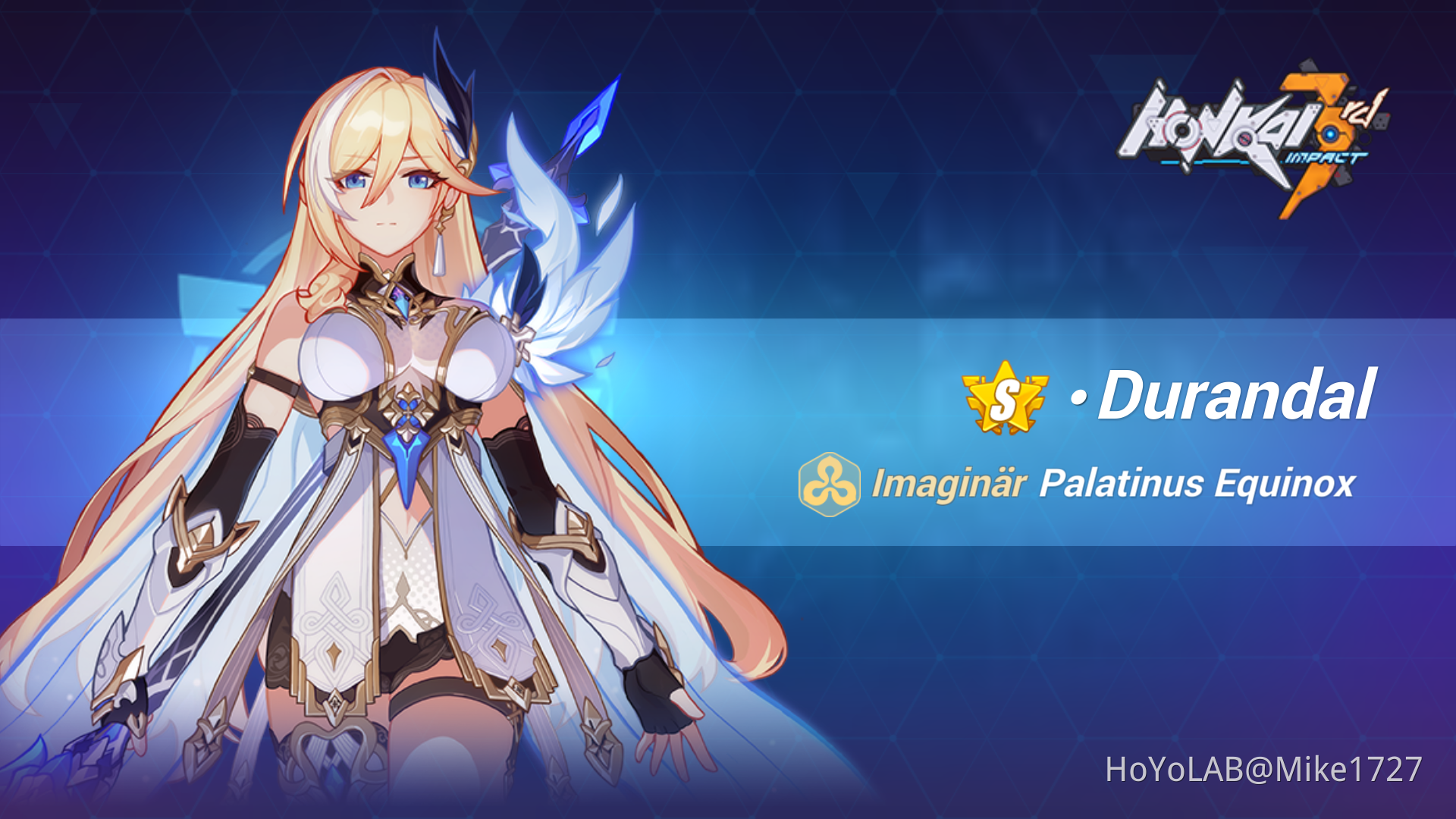 Bianca "Durandal" Ataegina is a Kaslana Honkai Impact 3rd | HoYoLAB
