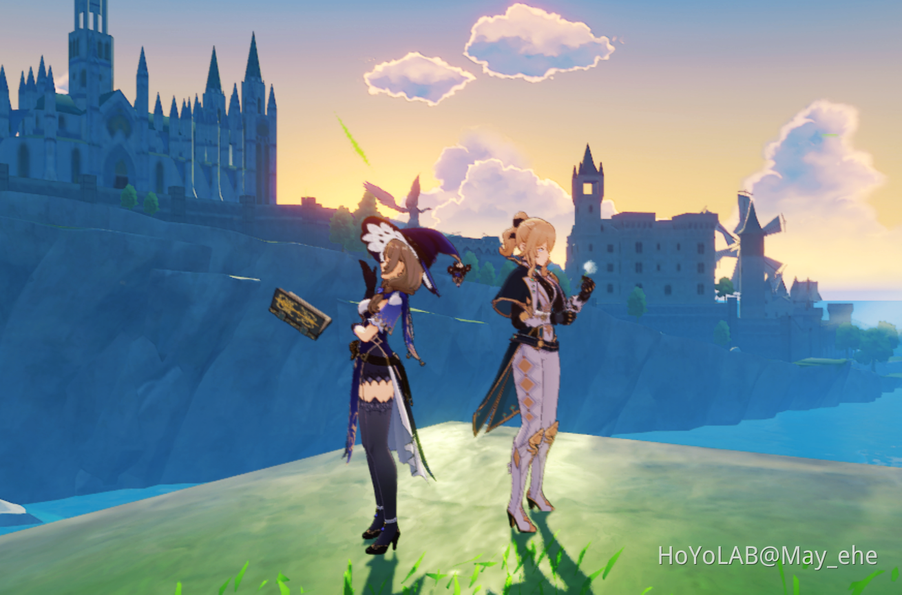 Jean and Lisa! :D Genshin Impact | HoYoLAB
