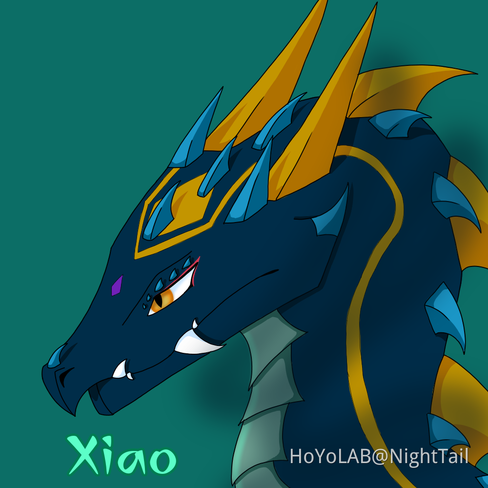 Xiao dragon Genshin Impact | HoYoLAB