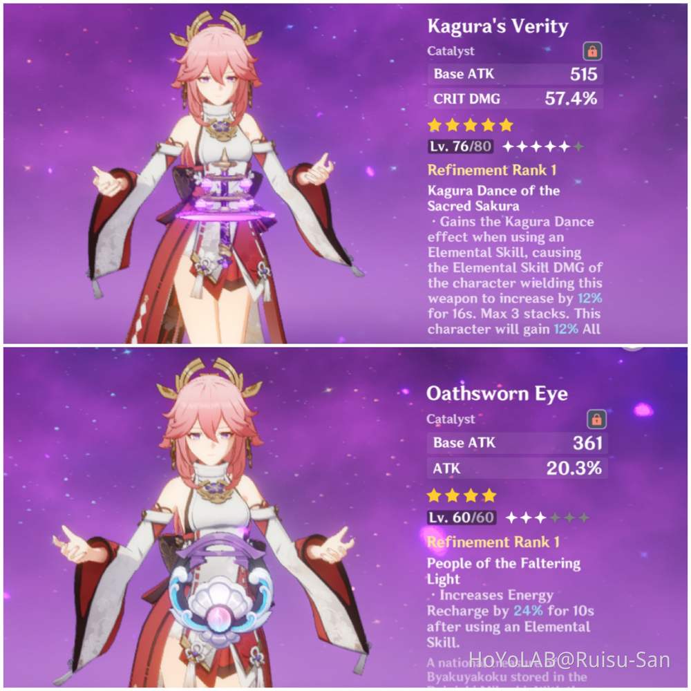 Yae Miko Artifacts & Weapon Guide's Genshin Impact | HoYoLAB