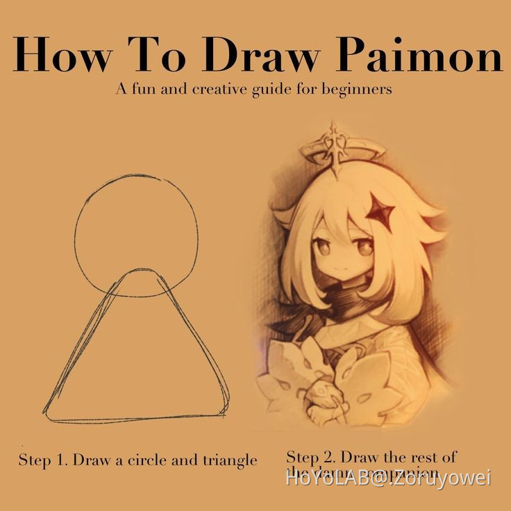 how to draw paimon Genshin Impact | HoYoLAB