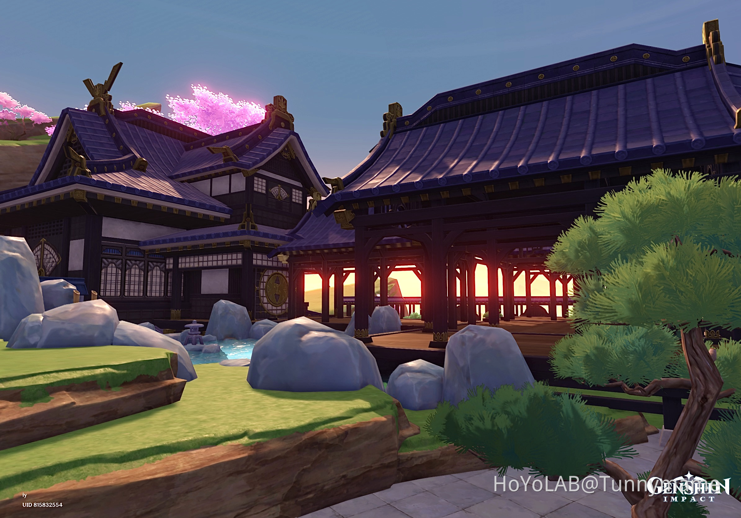 แปลนบ้าน Kamisato Estate Genshin Impact | HoYoLAB