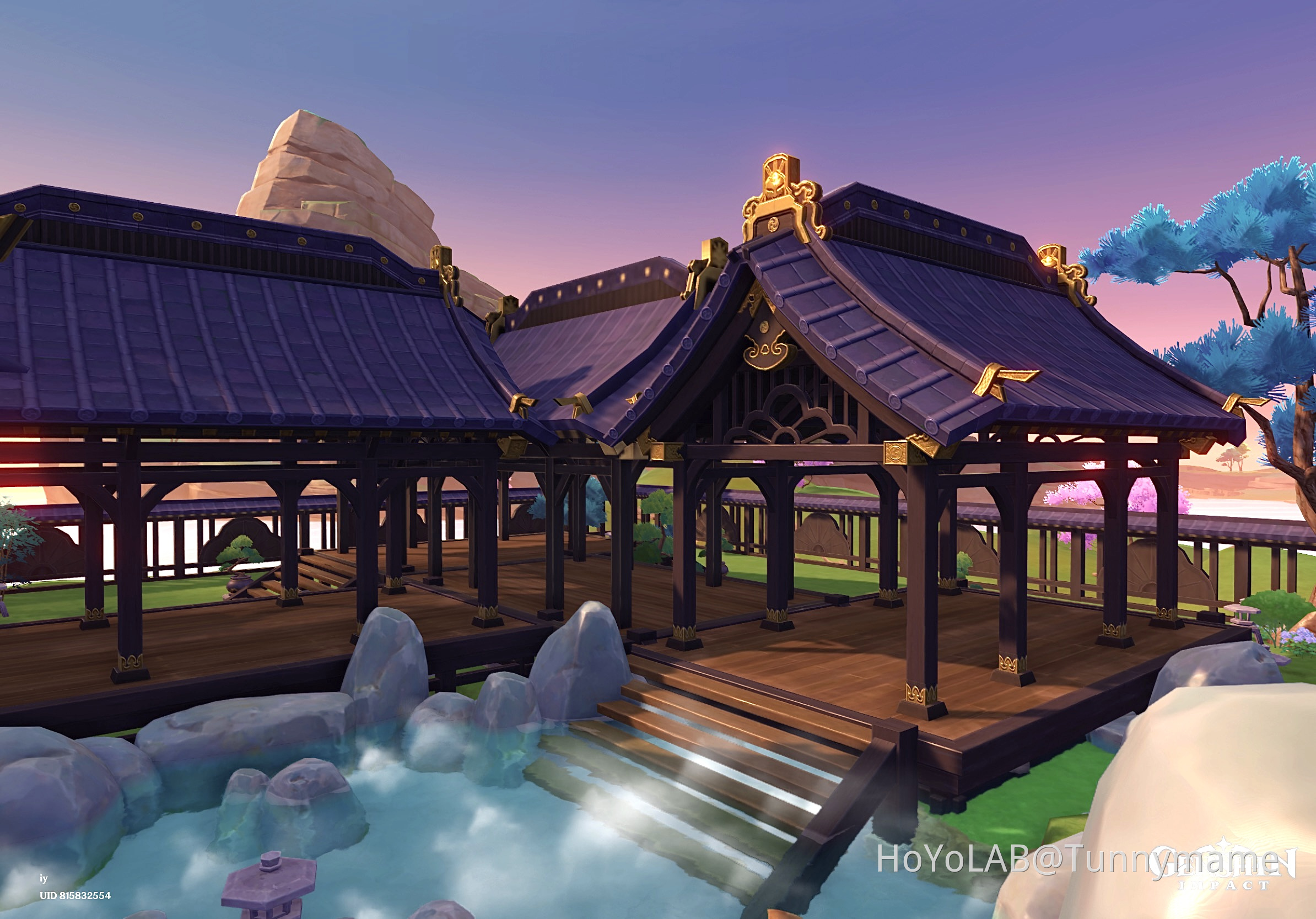 แปลนบ้าน Kamisato Estate | Genshin Impact | HoYoLAB
