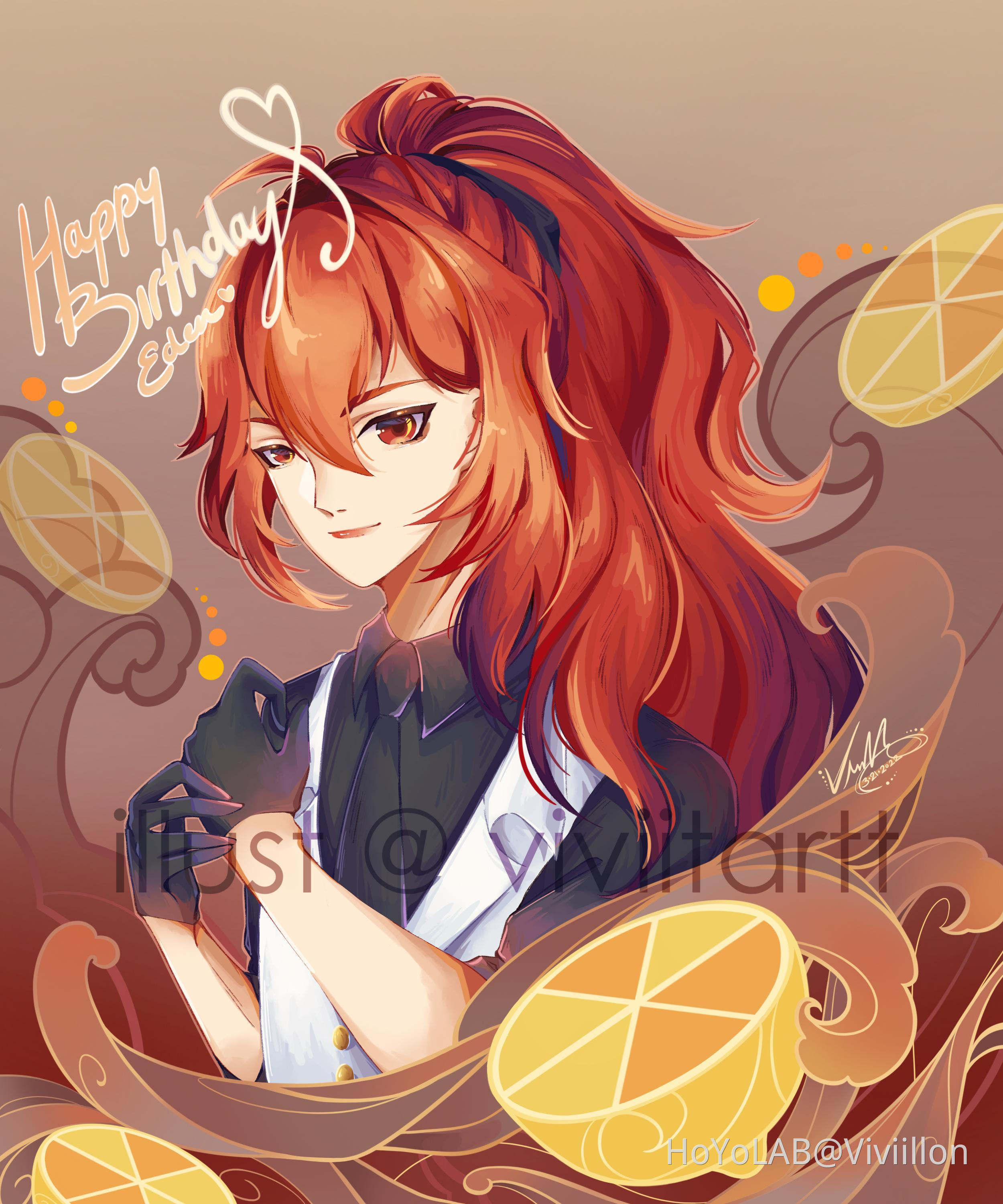 Drink of Dreaming Diluc (bday gift for my friend ♡) Genshin Impact ...