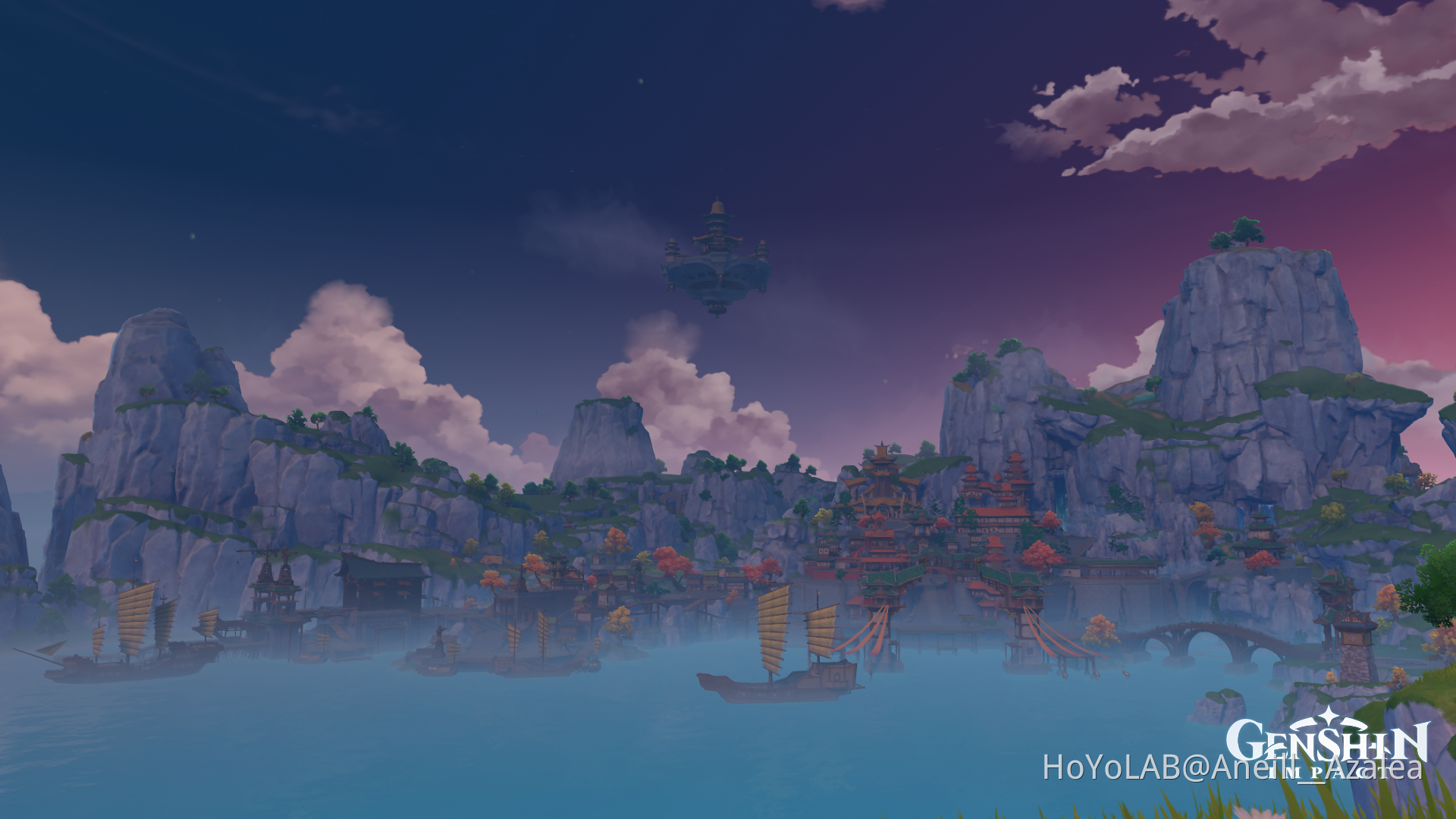 Le port de Liyue Genshin Impact | HoYoLAB