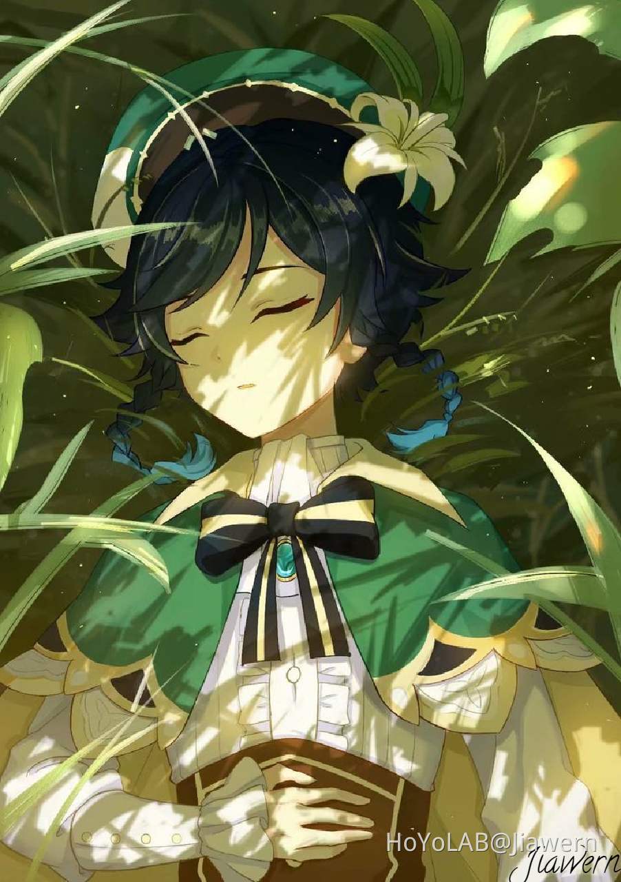 The "Windborne Bard" Venti Fan Art Contest Genshin Impact | HoYoLAB